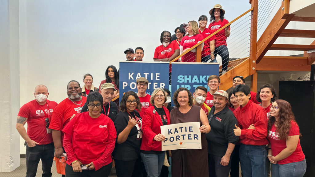 NUHW hosts Katie Porter rally – NUHW
