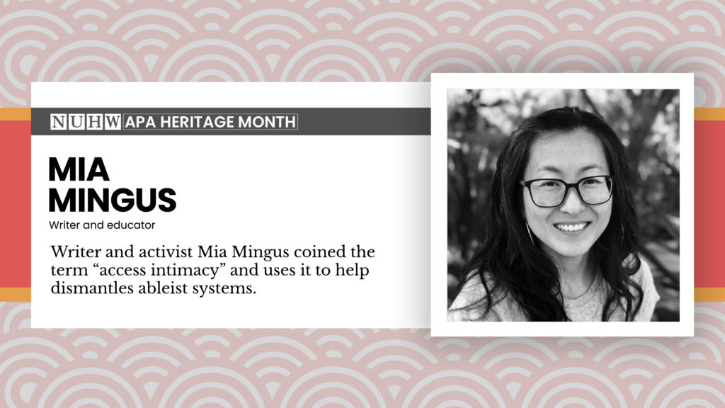 Mia Mingus – NUHW
