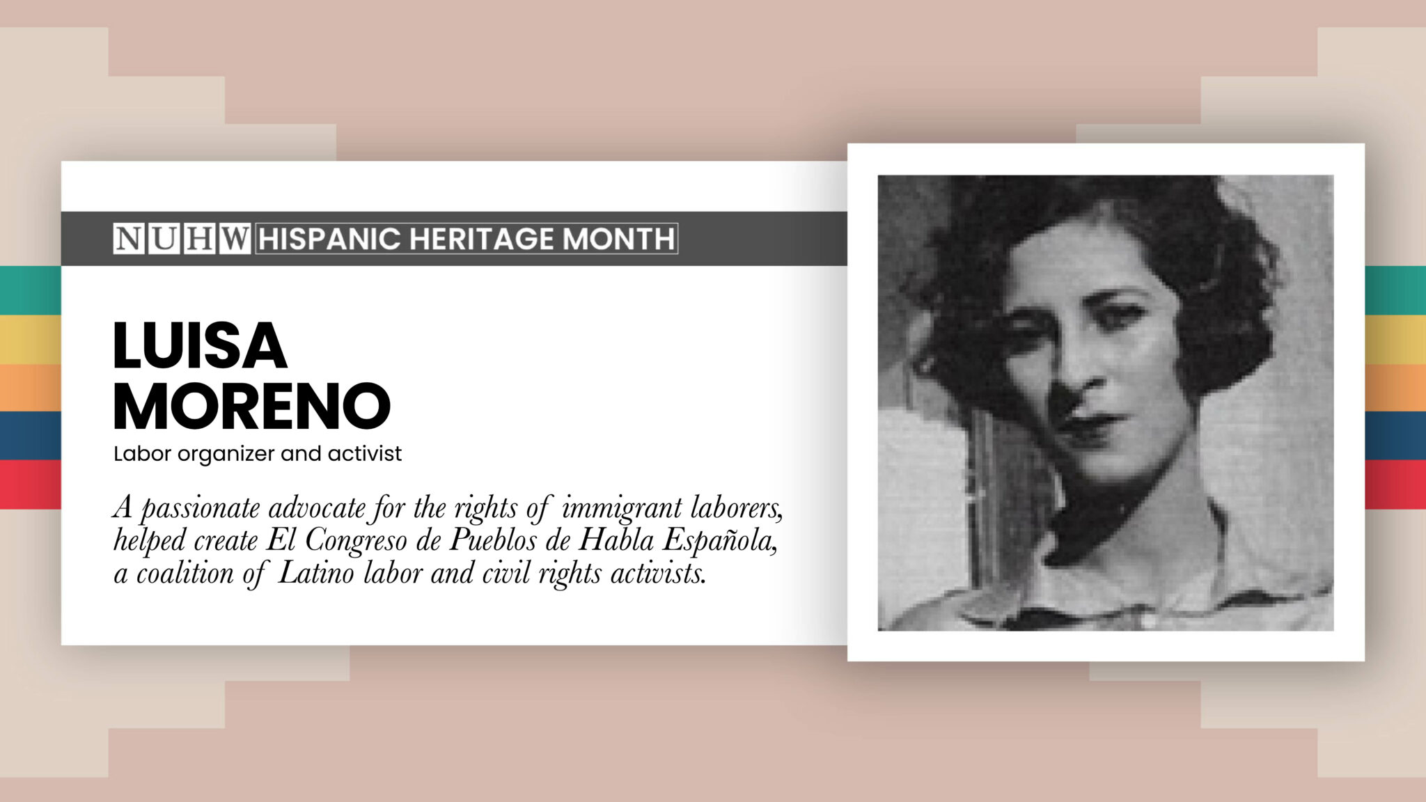 Luisa Moreno – NUHW