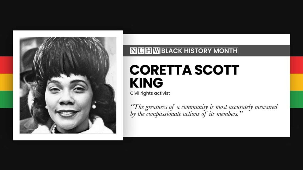 Coretta Scott King – NUHW