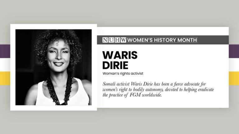 Waris Dirie – NUHW