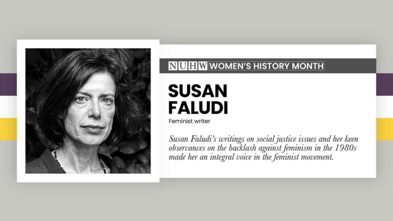 Susan Faludi – NUHW