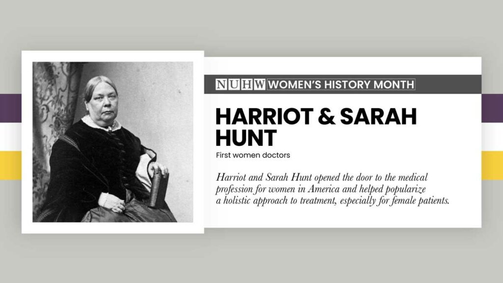 Harriott and Sarah Hunt – NUHW
