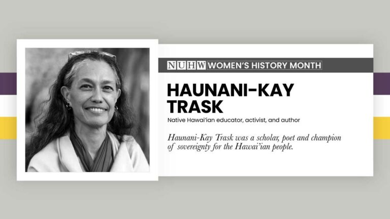 Haunani-Kay Trask – NUHW