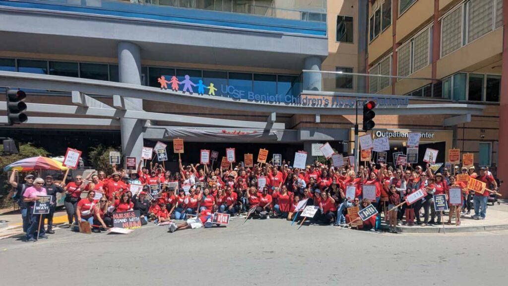 Children’s Hospital Oakland workers strike over UCSF canceling ...